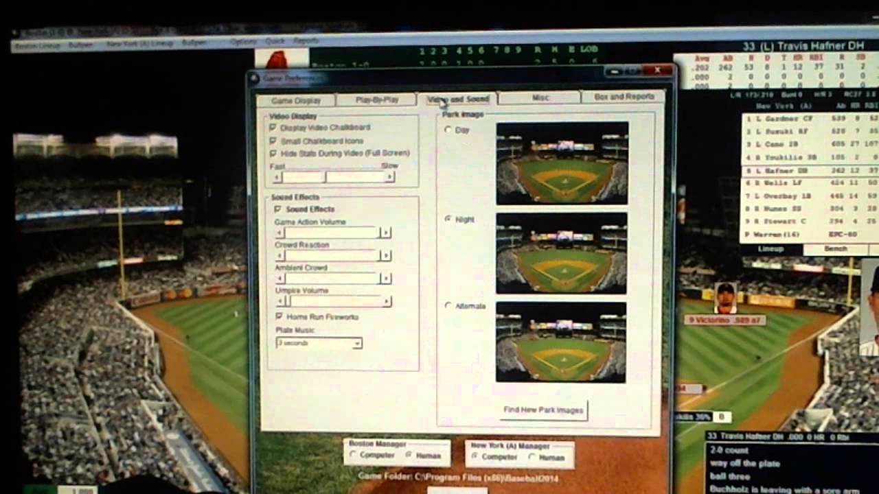 Let's Play Action PC! Baseball 2014: Boston Red Sox 2013 Season Replay ...