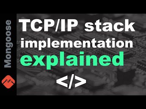 Embedded TCP/IP stack explained: step-by-step code walk-through - YouTube