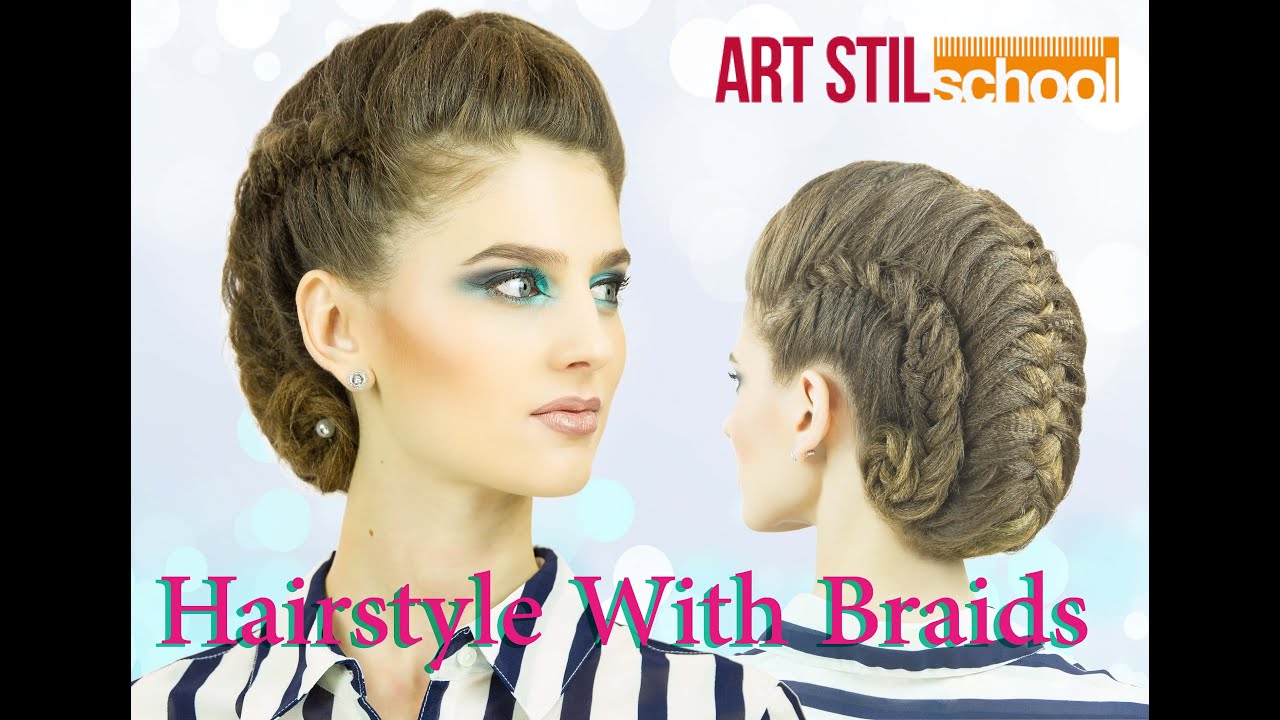 Hairstyle With Braids - YouTube