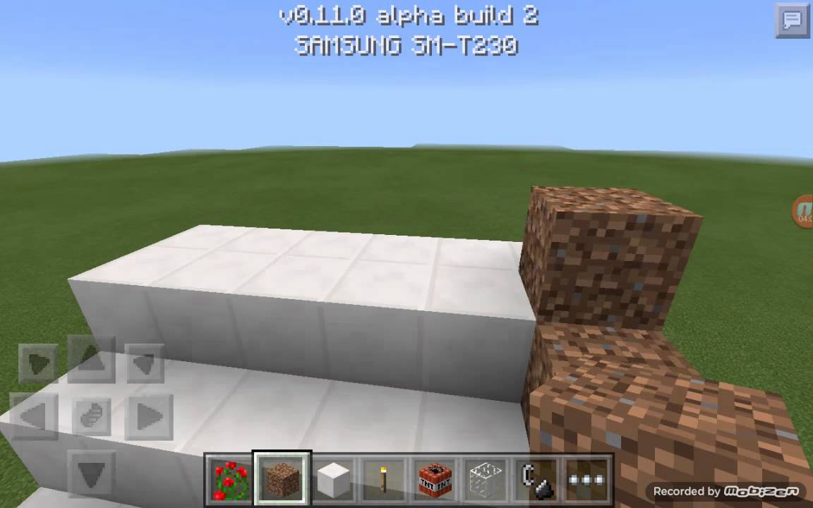 Tuto comment créer une cascade sur minecraft - YouTube