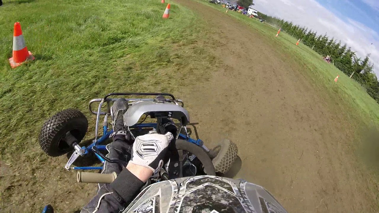Grass Kart Racing Christchurch 250cc - YouTube