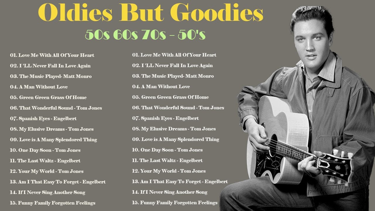 Classic Oldies But Goodies 50s 60s 70s - Golden Oldies Greatest Hits ...