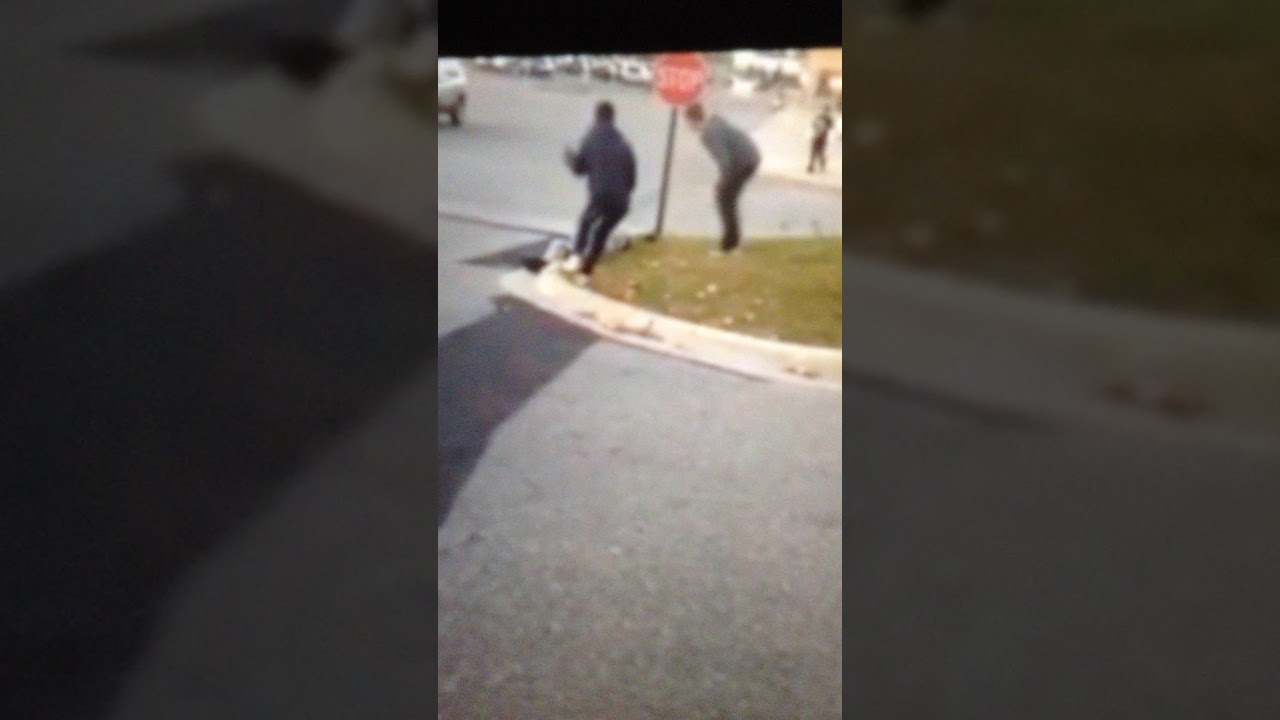 hit stop sign - YouTube