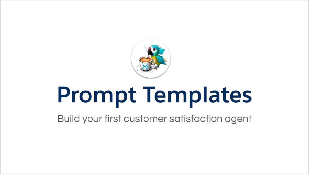 01 - Agent define prompt template - YouTube