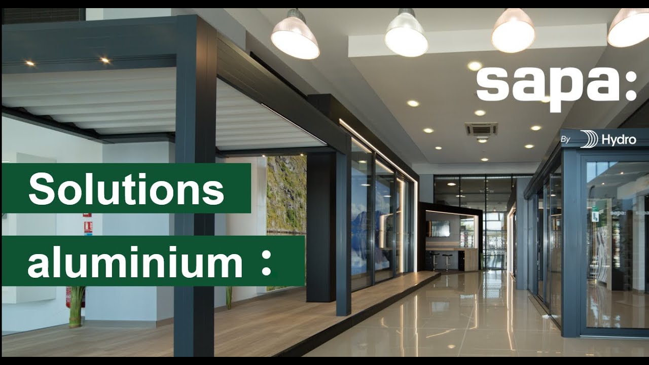 [SAPA:] Découvrez les solutions Sapa pour menuiseries aluminium - YouTube