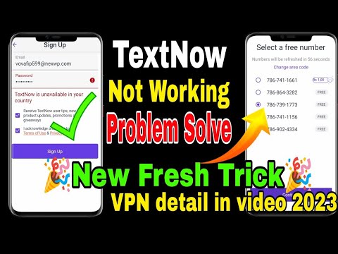 TextNow signups update 2023 / Create unlimited TextNow USA number ...