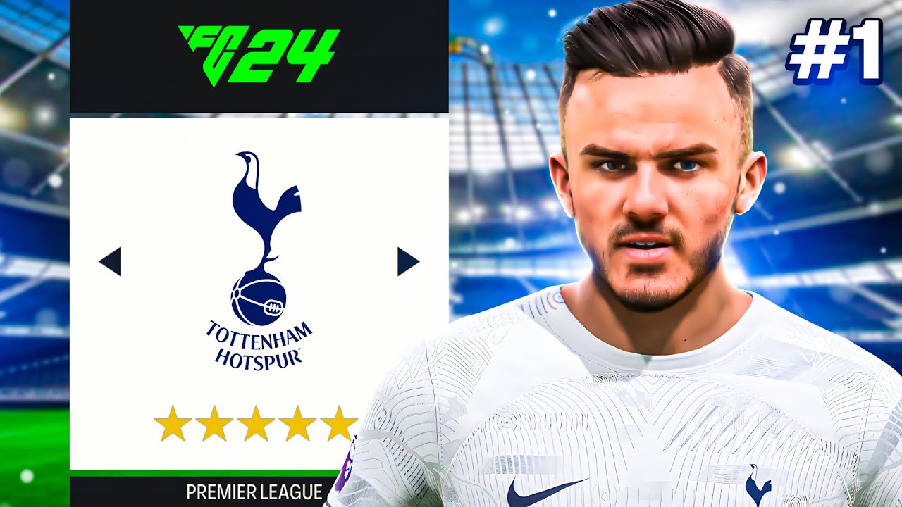 FC 24 Tottenham Hotspur Career Mode EP1... - YouTube