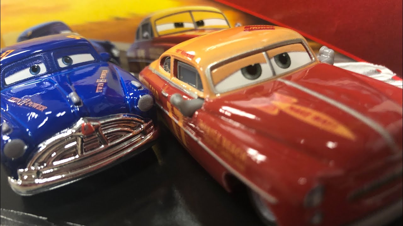 Cars 3 Dirt Track Fabulous Hudson Hornet & Jet Robinson (Docs Racing ...