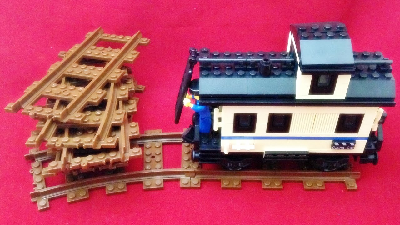 Enlighten 레고 기차 선로 직선 곡선 트랙 Train Series Track 639 기차길 소개 - YouTube