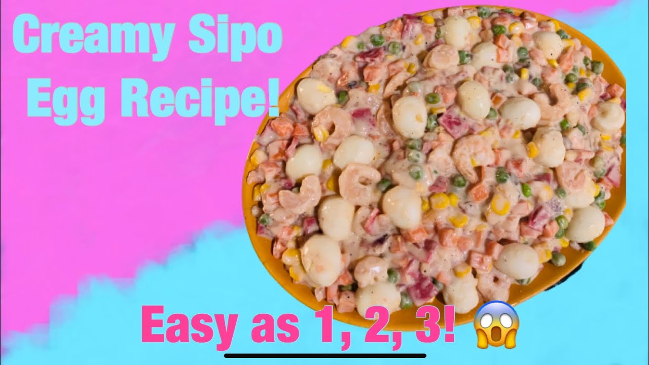 SIPO EGG RECIPE - YouTube