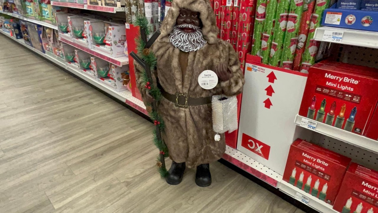 Black Santa from CVS - YouTube