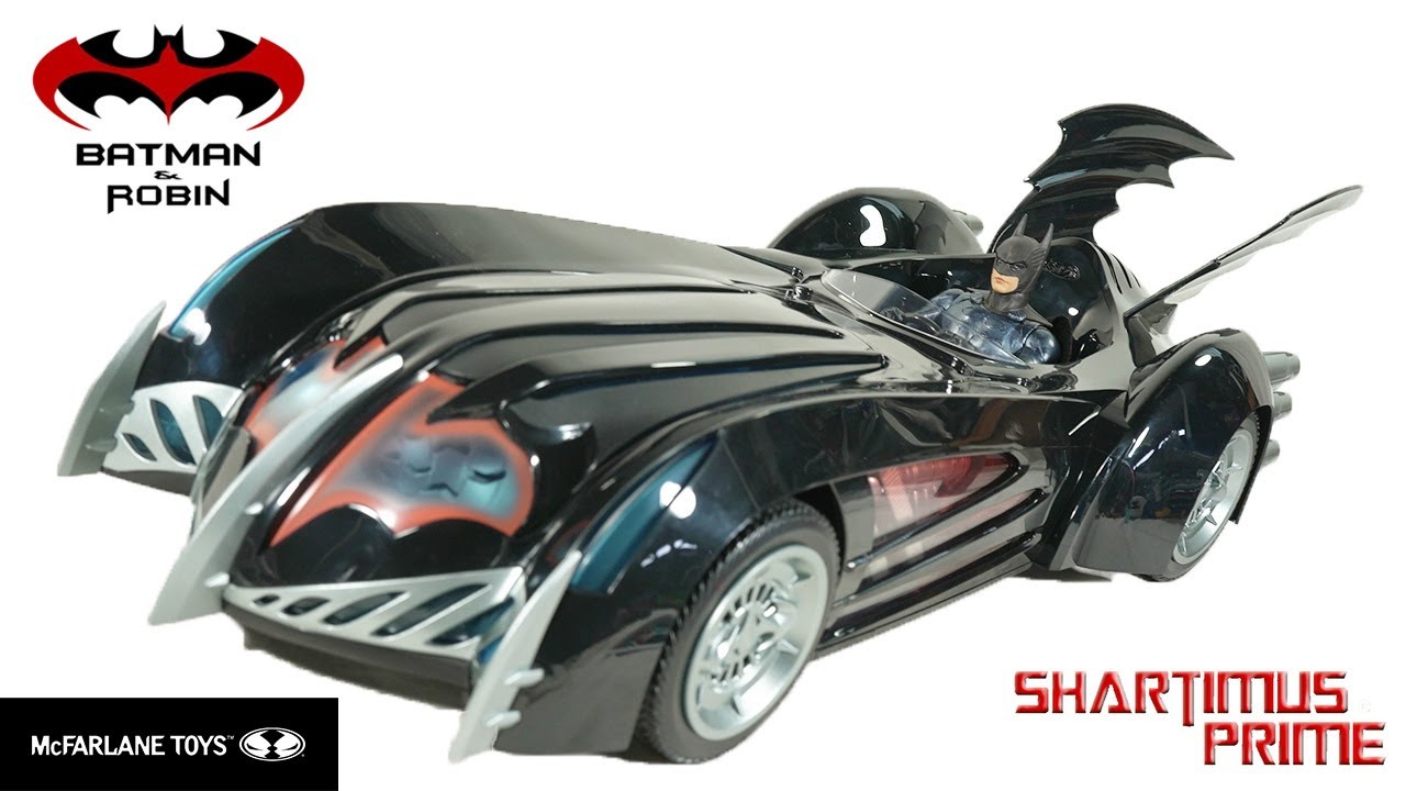 DC Multiverse Batmobile Batman & Robin Movie 1:10 Scale McFarlane Toys ...