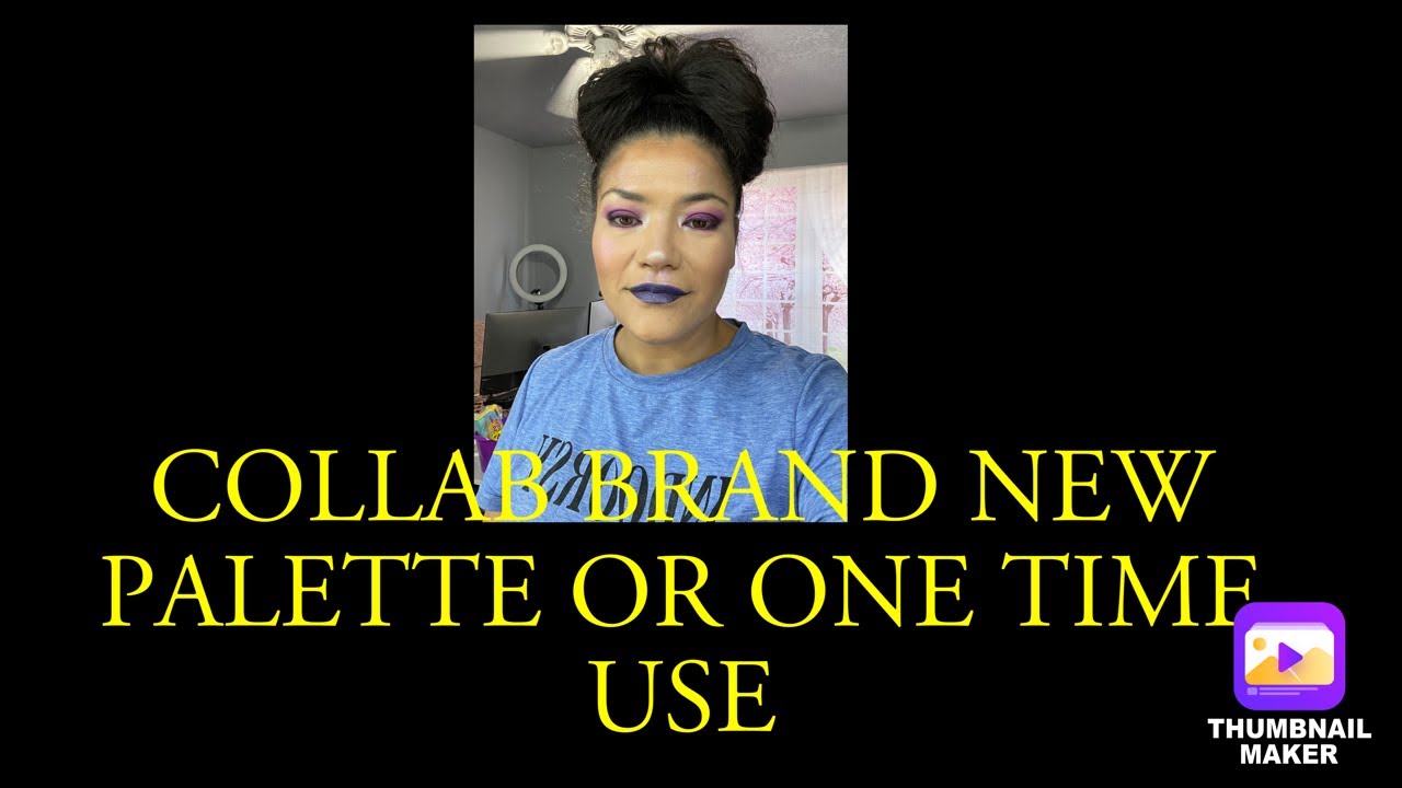 COLLAB USING BRAND NEW PALETTE OR A ONE TIME USE - YouTube