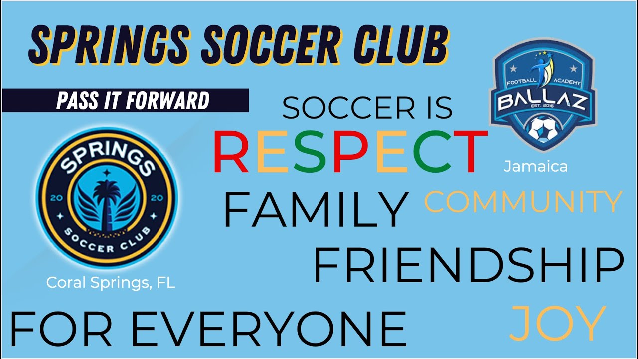 Springs Soccer Club "Pass It Forward" - YouTube