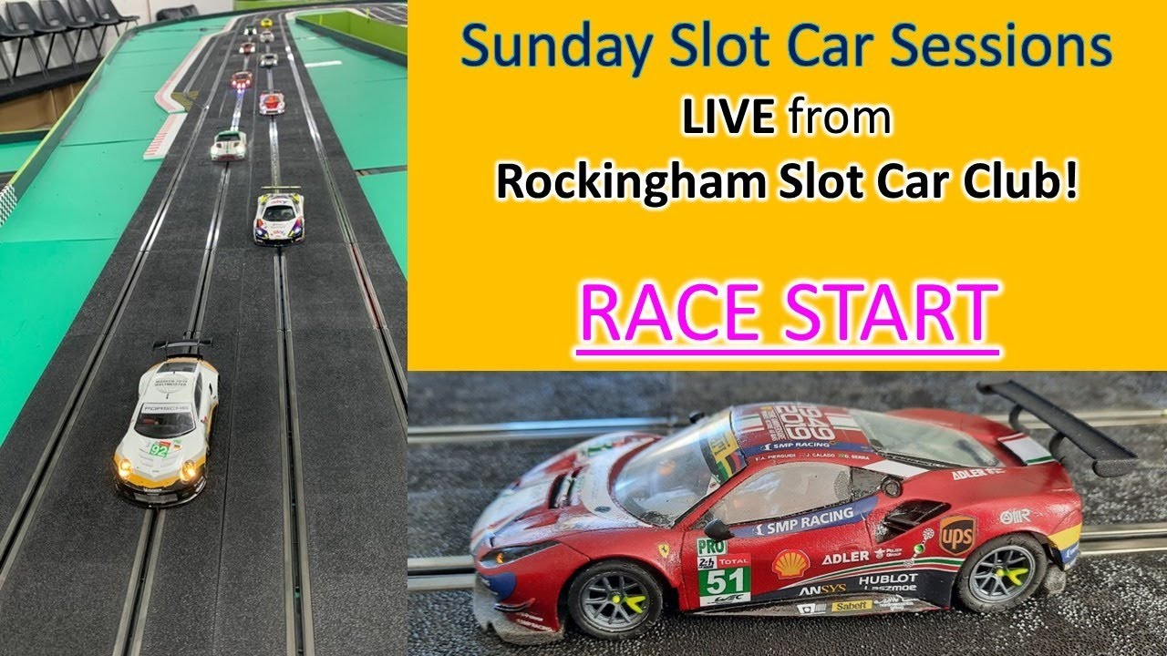 Sunday Slot Car Sessions - Live - WEC 6hr Digital Endurance Slot Car ...