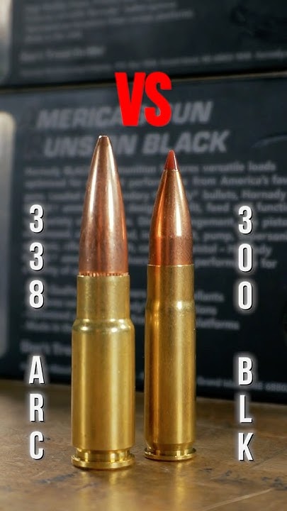 338 ARC vs. 300 Blackout - YouTube