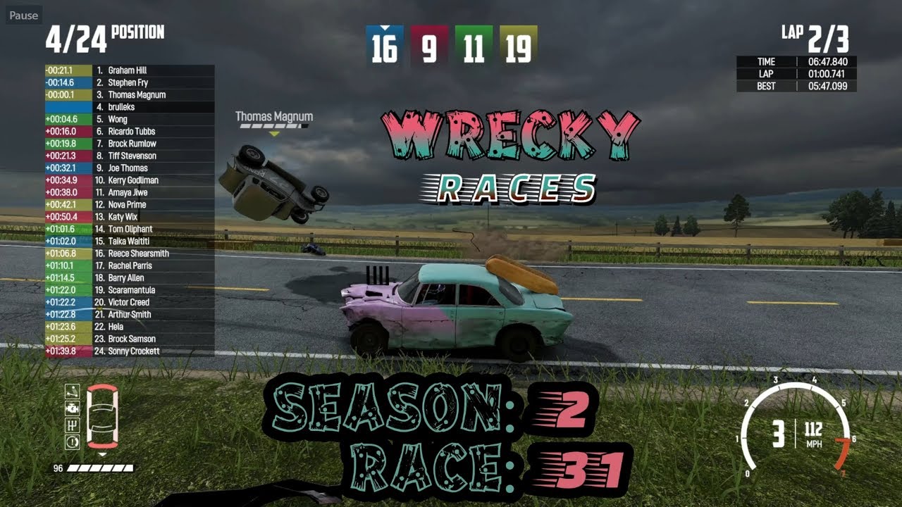 Wrecky Races Season 2 Race 31 - YouTube
