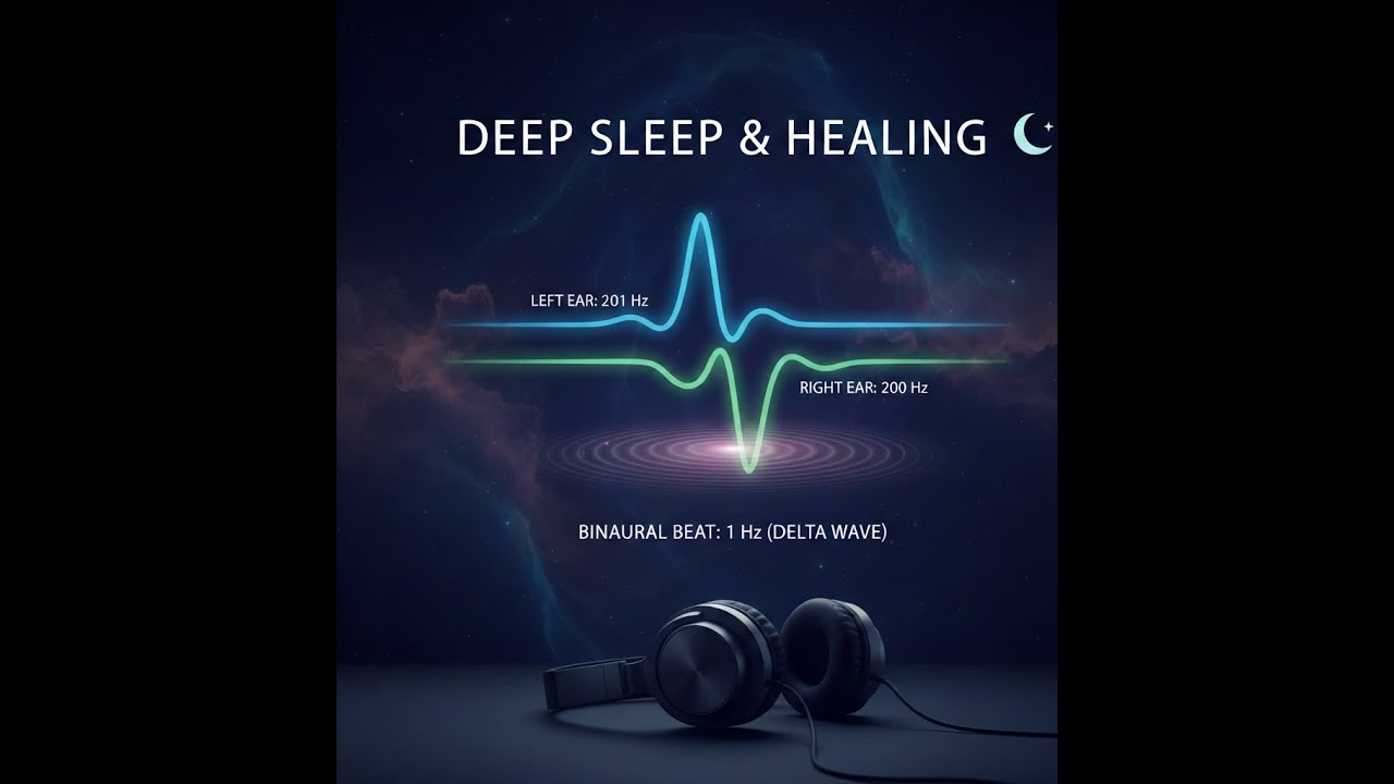 Delta Wave Therapy (1Hz) | 30 Minute Deep Sleep & Meditation - YouTube