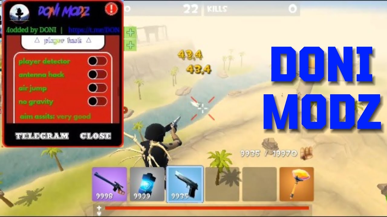Rocket Royale hacker Doni modz 8 Kills gameplay - YouTube