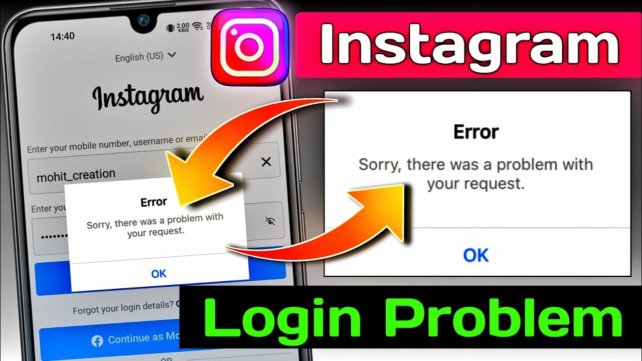 sorry there was a problem with your request instagram 2024 | instagram ...