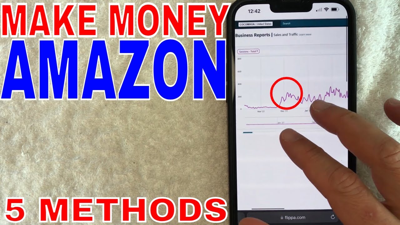 How To Make Money Online With Amazon - 5 Methods 🔴 - YouTube