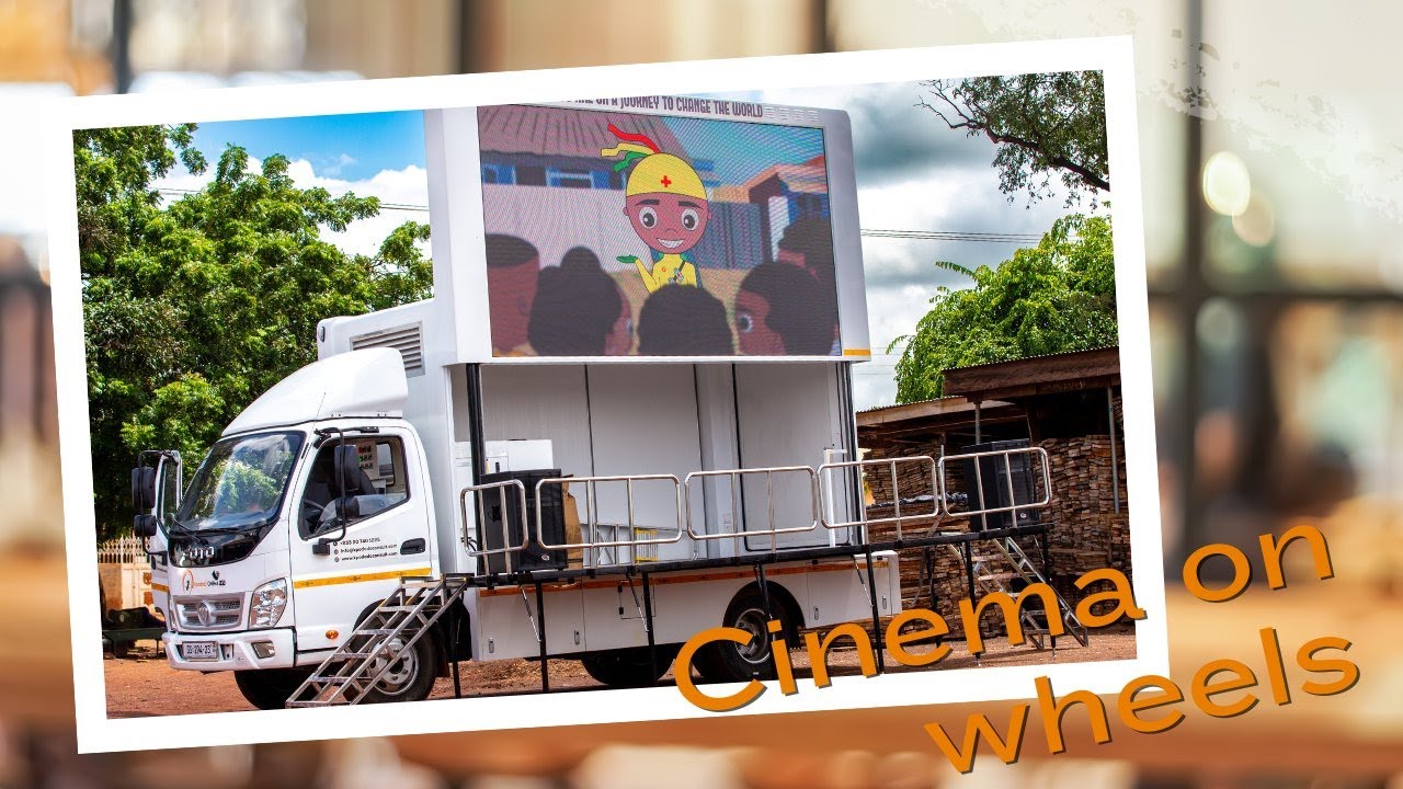 Introducing Kpododo Mobile Cinema Van - YouTube