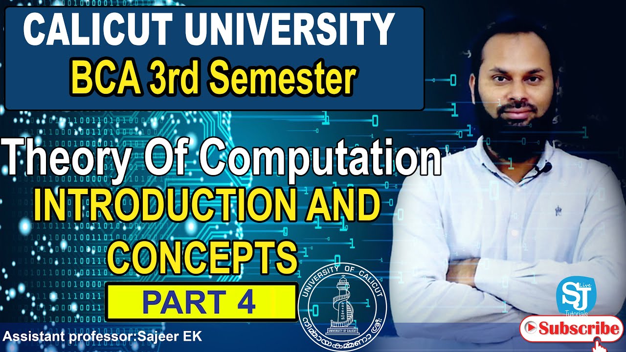 Calicut University Third Semester BCA Theory Of Computation calicut-university-third-semester-bca-theory-of-computation