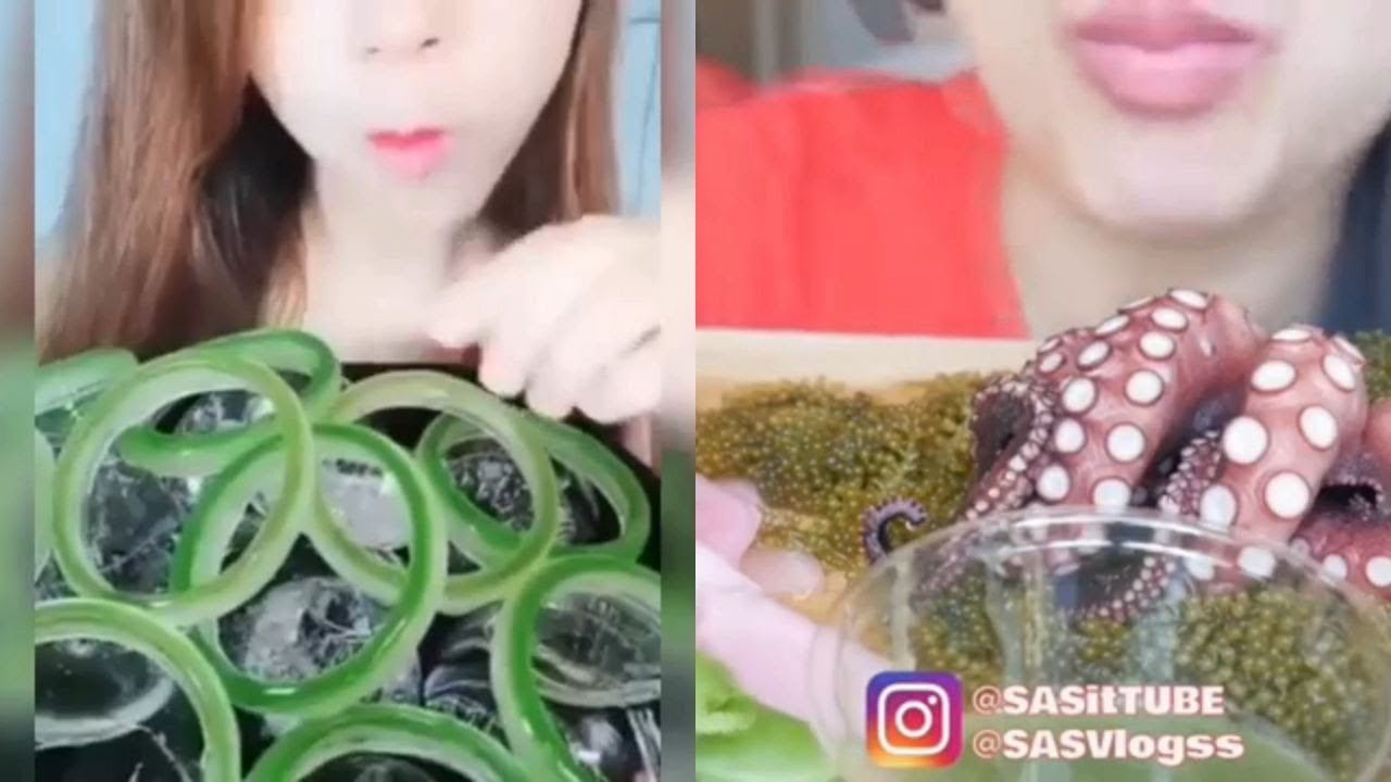 BEST ASMR Eating Sounds Mukbang | Oddly Satisfying #3 - YouTube