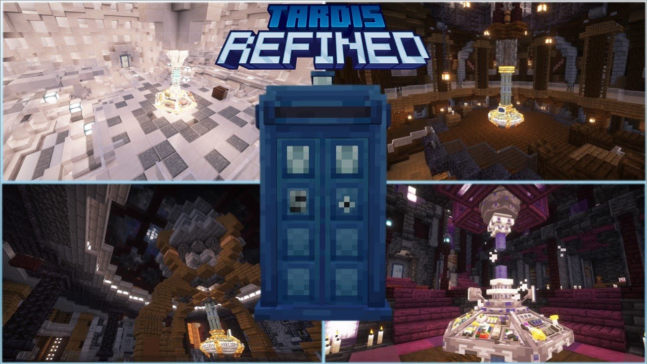 I.Inc Showcase: TARDIS Refined - 2.0.5 (Minecraft 1.20.1) - YouTube