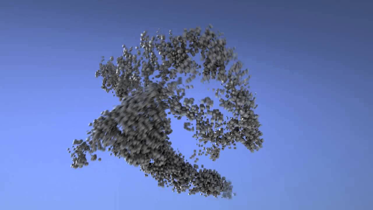 Particle Animation Blender and Octane Render Motion Blur - YouTube