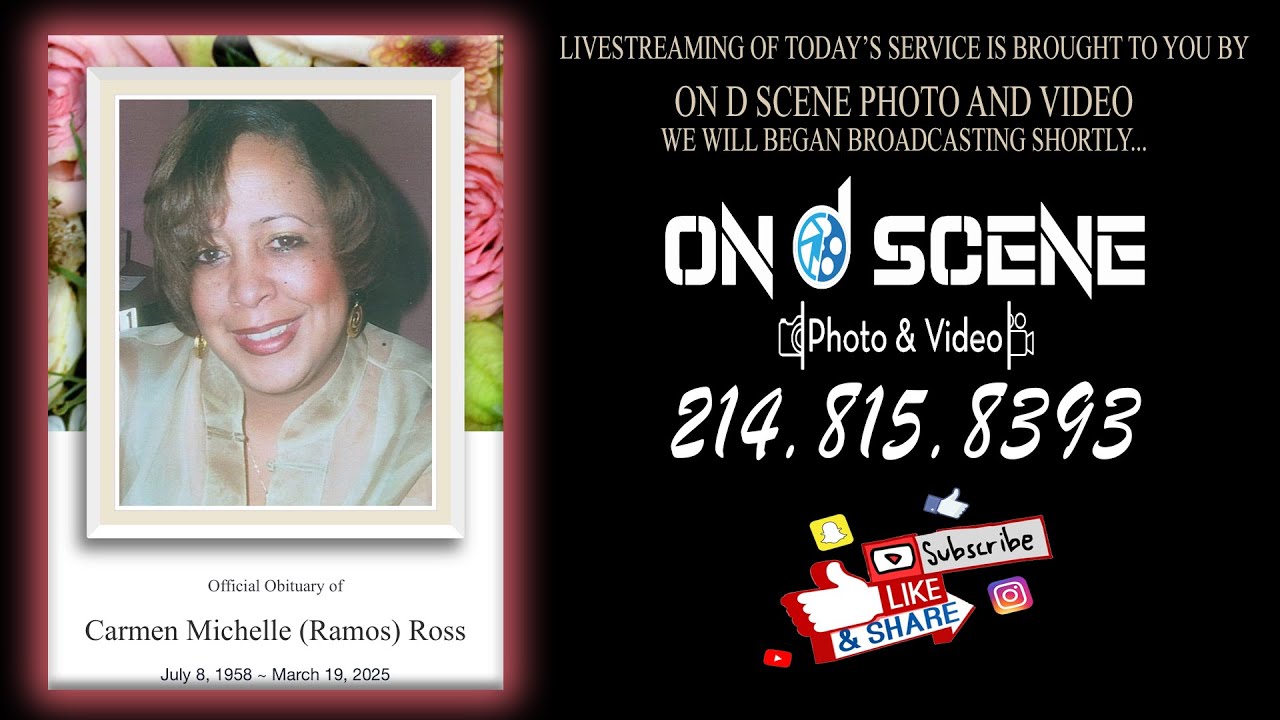 Celebrating the Life of Carmen Michelle (Ramos) Ross - YouTube