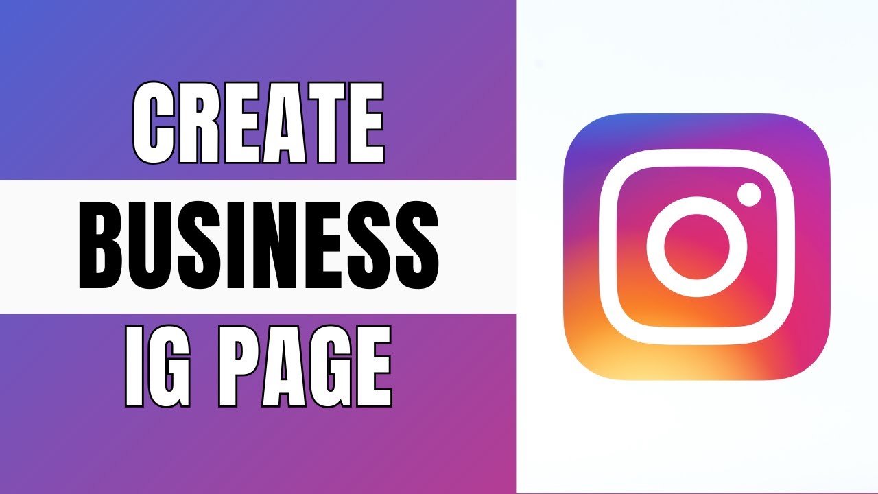 How to Create Instagram Page For Business With Existing Account | Set ...