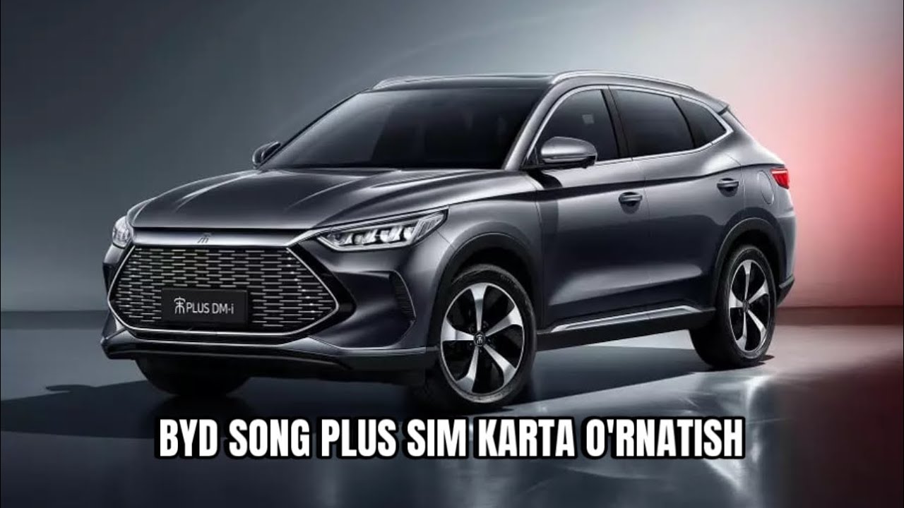 BYD Song Plus ga SIM karta o’rnatish | Установка сим карты на BYD Song Plus - YouTube