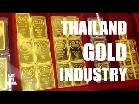 BANGKOK / THAI GOLD INDUSTRY Amazing Amass of Gold Bars & Jewelry ...