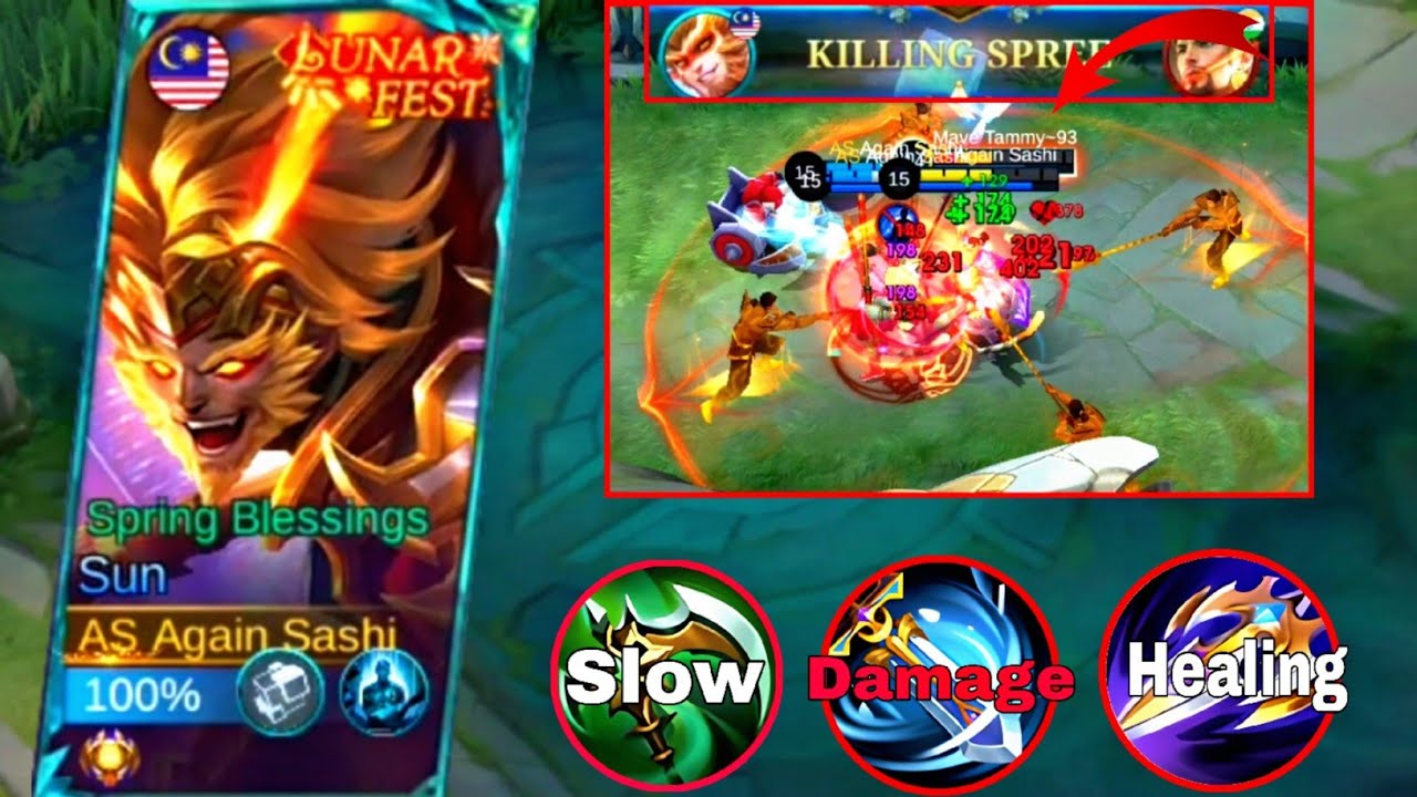 WHEN SUN TRYING NEW ONE HIT BUILD - AND THIS HAPPENED IN SOLO RANK 🔥 ...