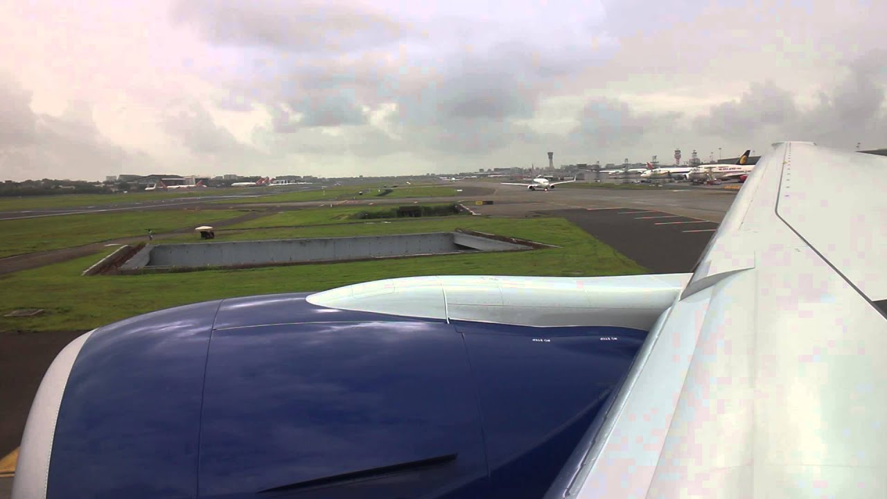 British Airways Boeing 777-336(ER) G-STBL Takeoff: Mumbai to London ...