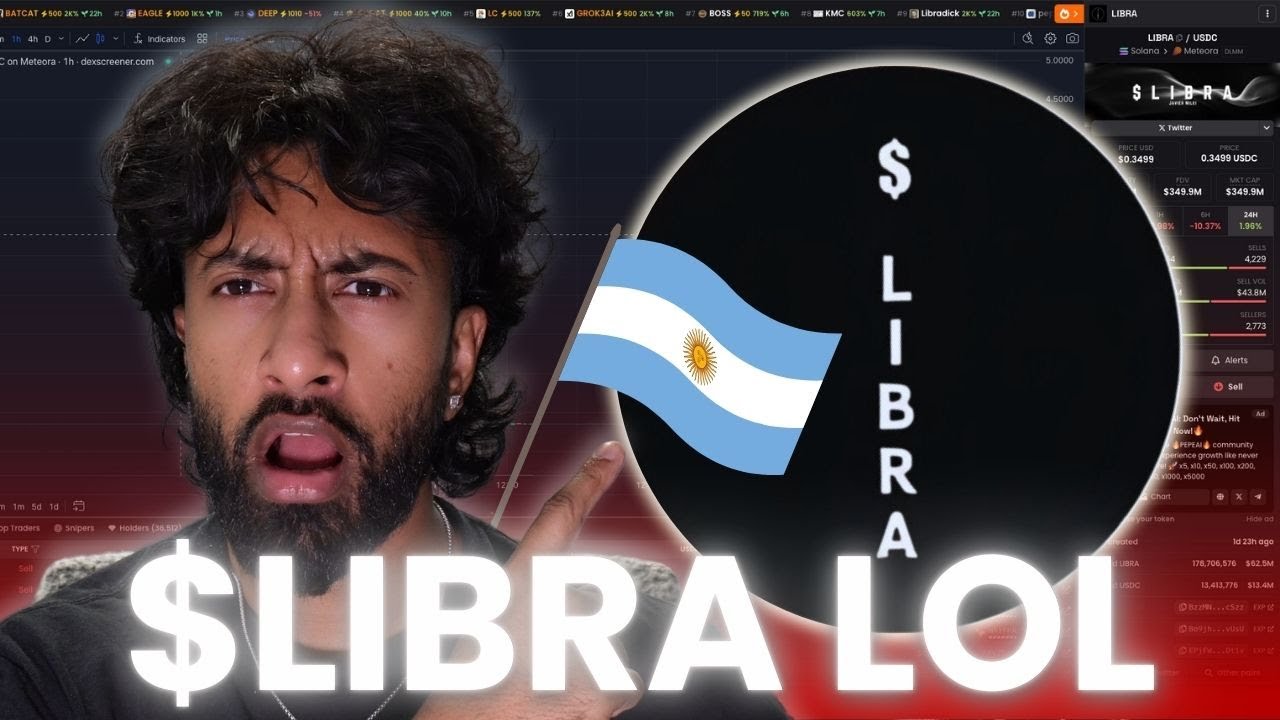 ARGENTINA MEME COIN $LIBRA WAS AN INSANE RUG POOL! - YouTube