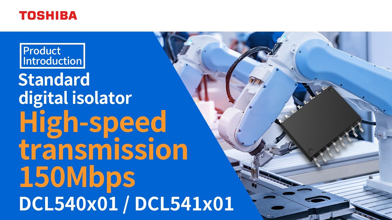 Standard digital isolator: High-speed transmission 150Mbps - YouTube