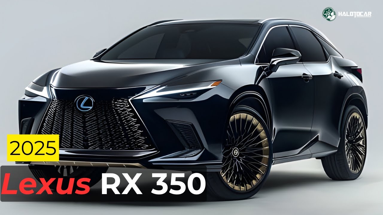 First Look! 2025 Lexus RX 350 Revealed! - New Improved! - YouTube