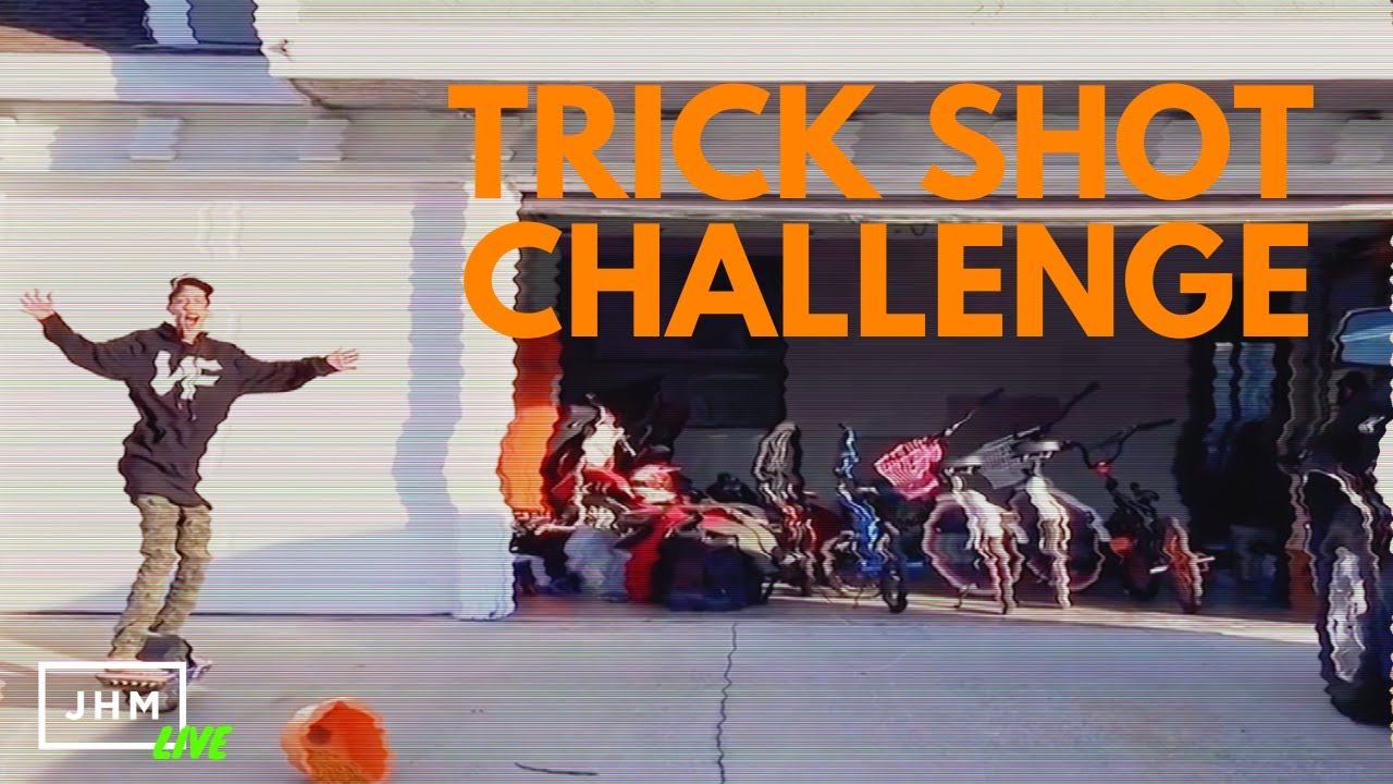 TRICK SHOT CHALLENGE - YouTube