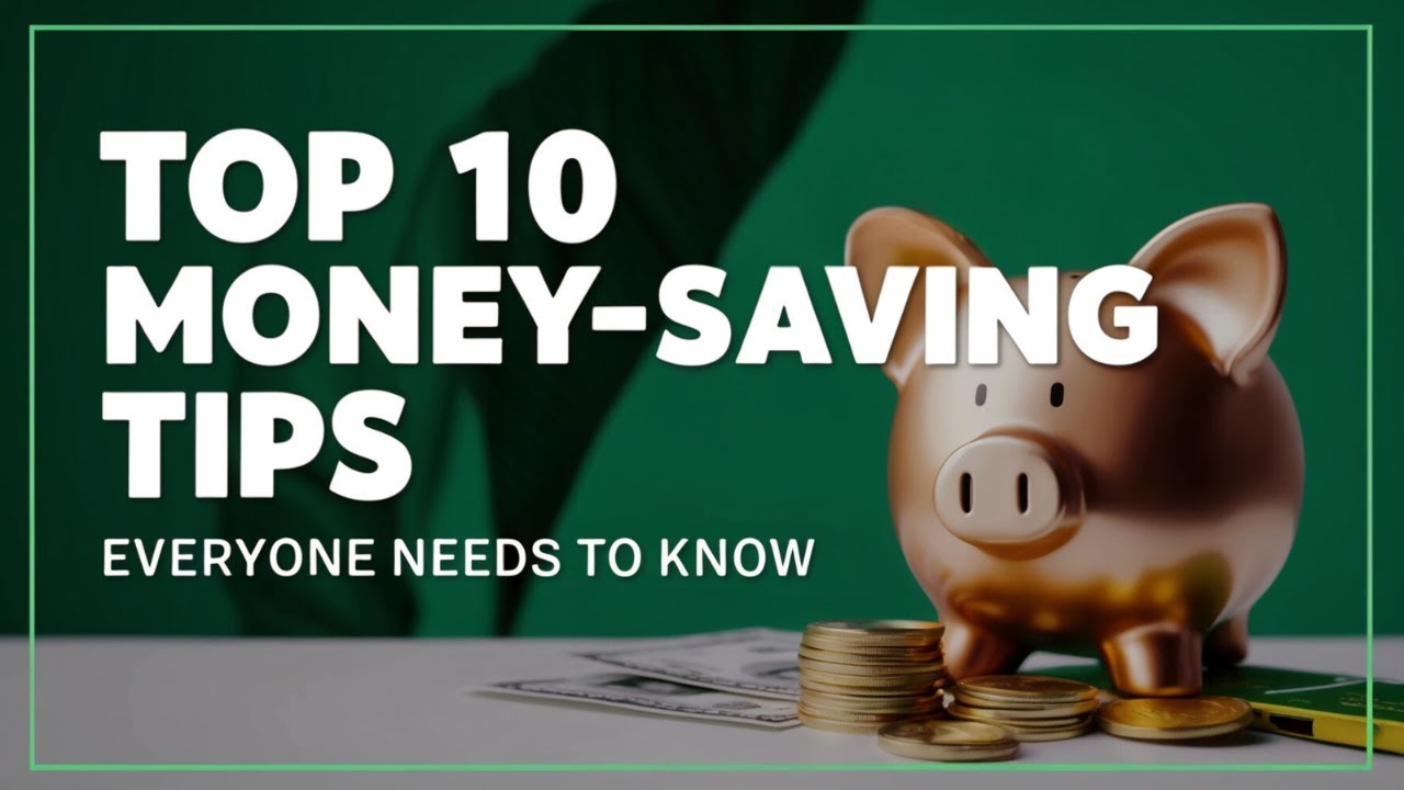 Top 10 Easy Money-Saving Tips Everyone Needs to Know - YouTube