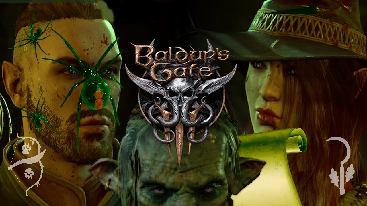 BG3 SPIDERS, HAG AND SECRET - Ranger & Druid Playthrough - YouTube