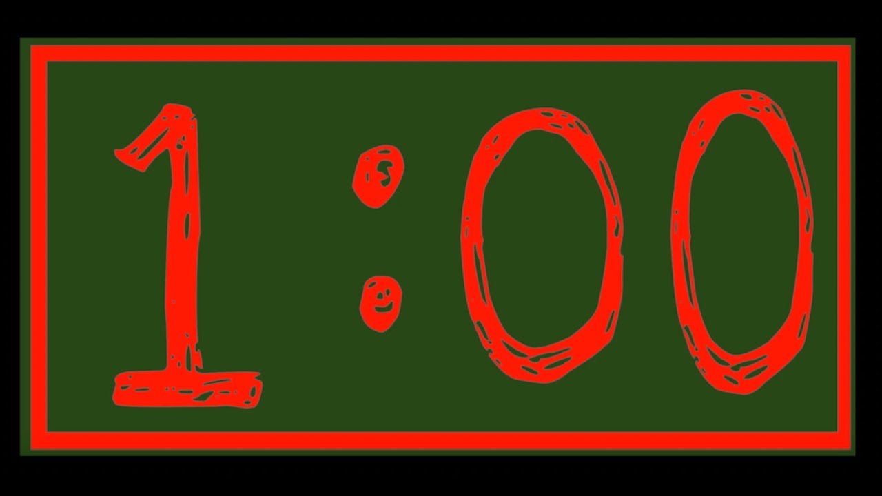 1 minute timer Holiday - YouTube