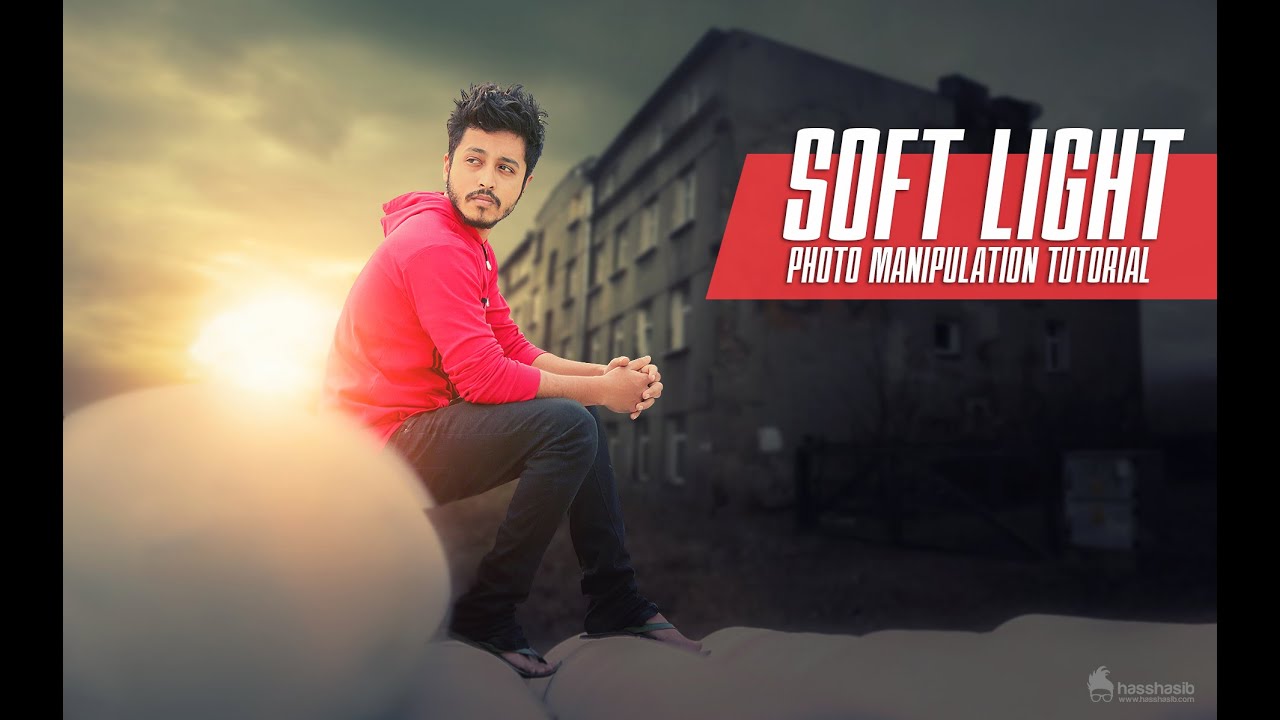 Photoshop Tutorial | Soft Light Photo Manipulation Effects - YouTube