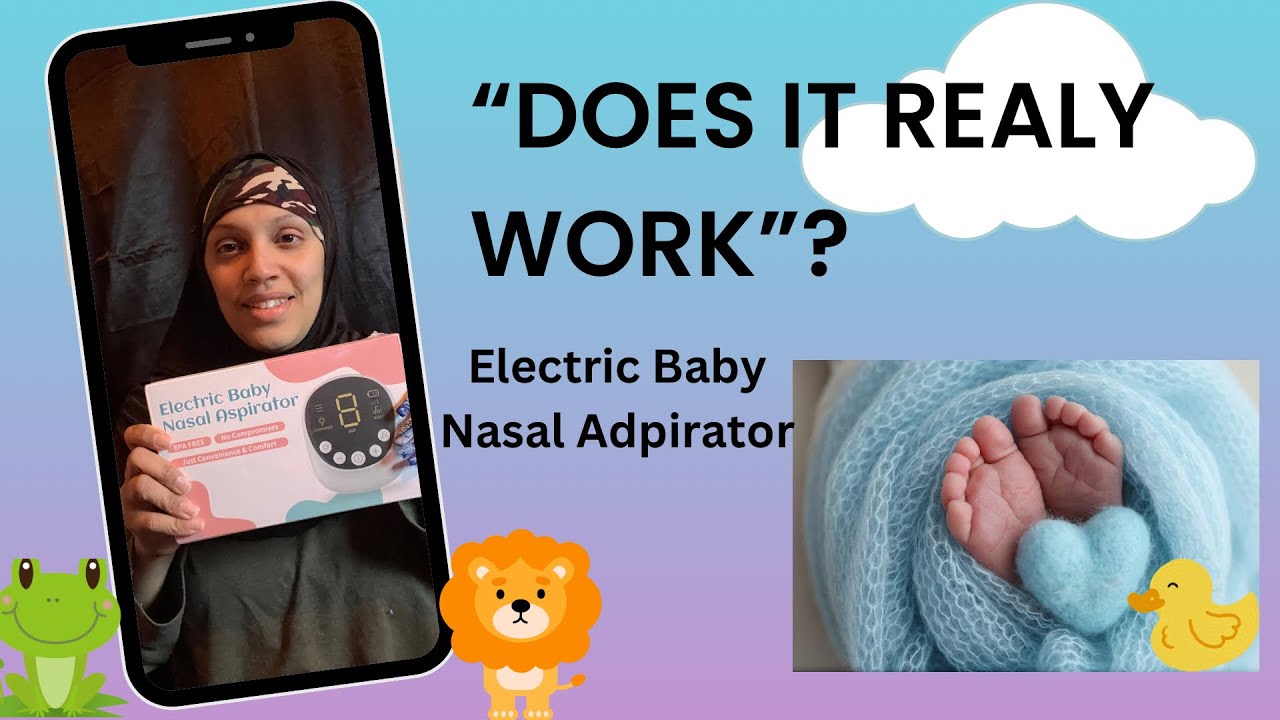 Review|Electric Baby Nasal Aspirator| Temu Product - YouTube