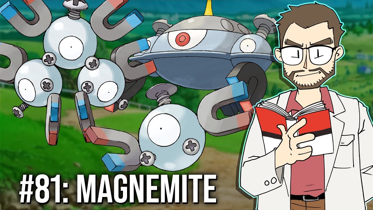 Magnemite is a toddler's robot drawing come to life || Pokémon Review # ...