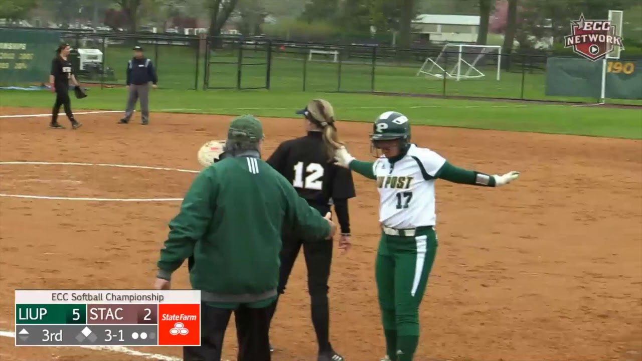 LIU Post Softball vs. STAC Highlights (ECC Championship 2019) - YouTube