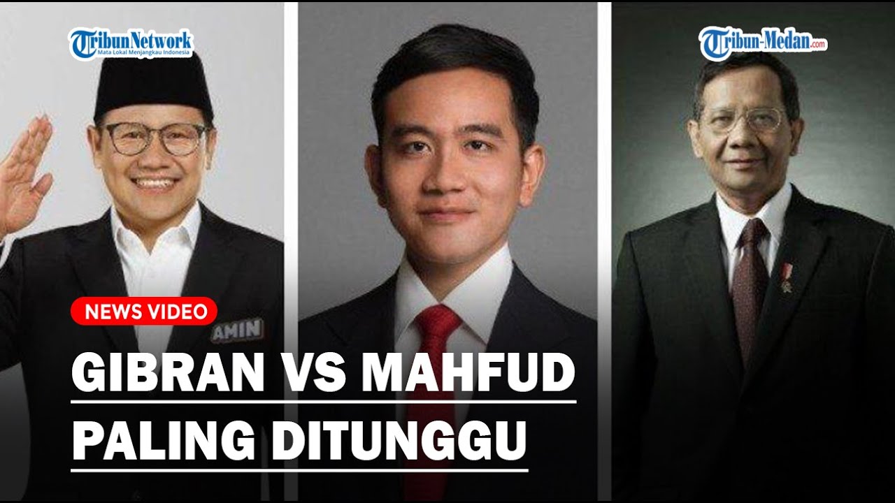 🔴 BREAKING NEWS Debat Cawapres, Debat Gibran VS Mahfud MD Paling ...
