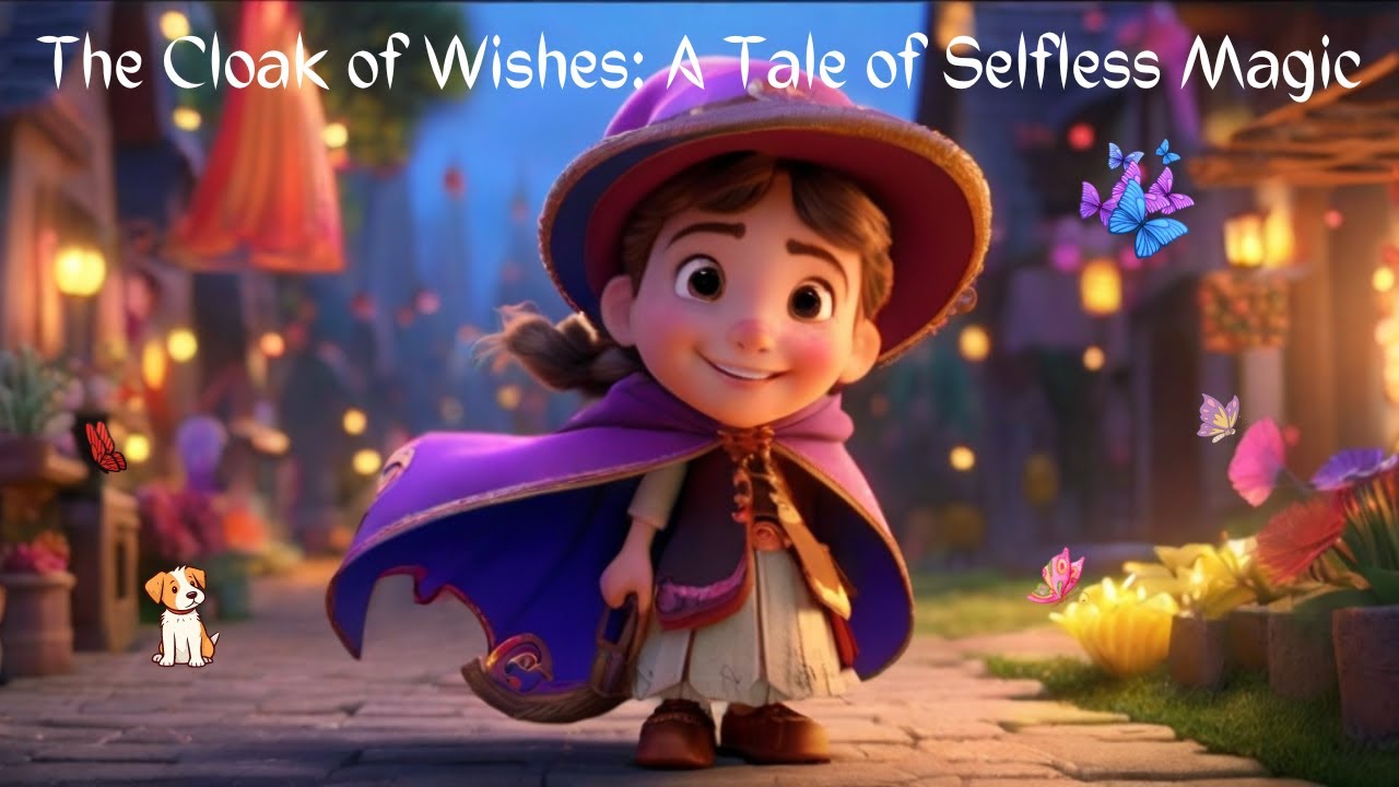 The Cloak of Wishes: A Tale of Selfless Magic | animation | sleep story ...