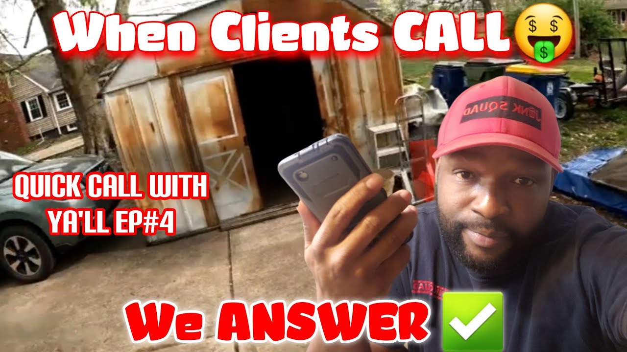 Quick Call Turns 2 Junk Removal Job, Junk Removal Business - YouTube
